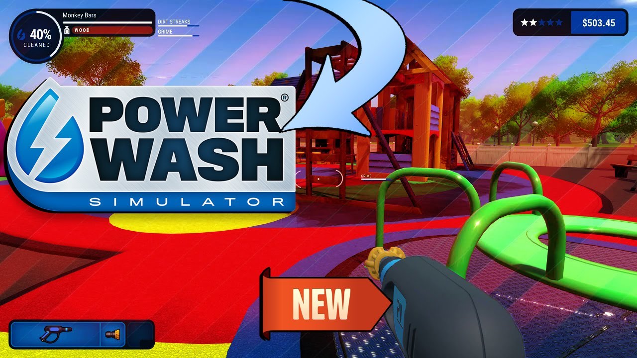 Power Wash Simulator - Gameplay Walkthrough - Part 2 - Worst Playground ...