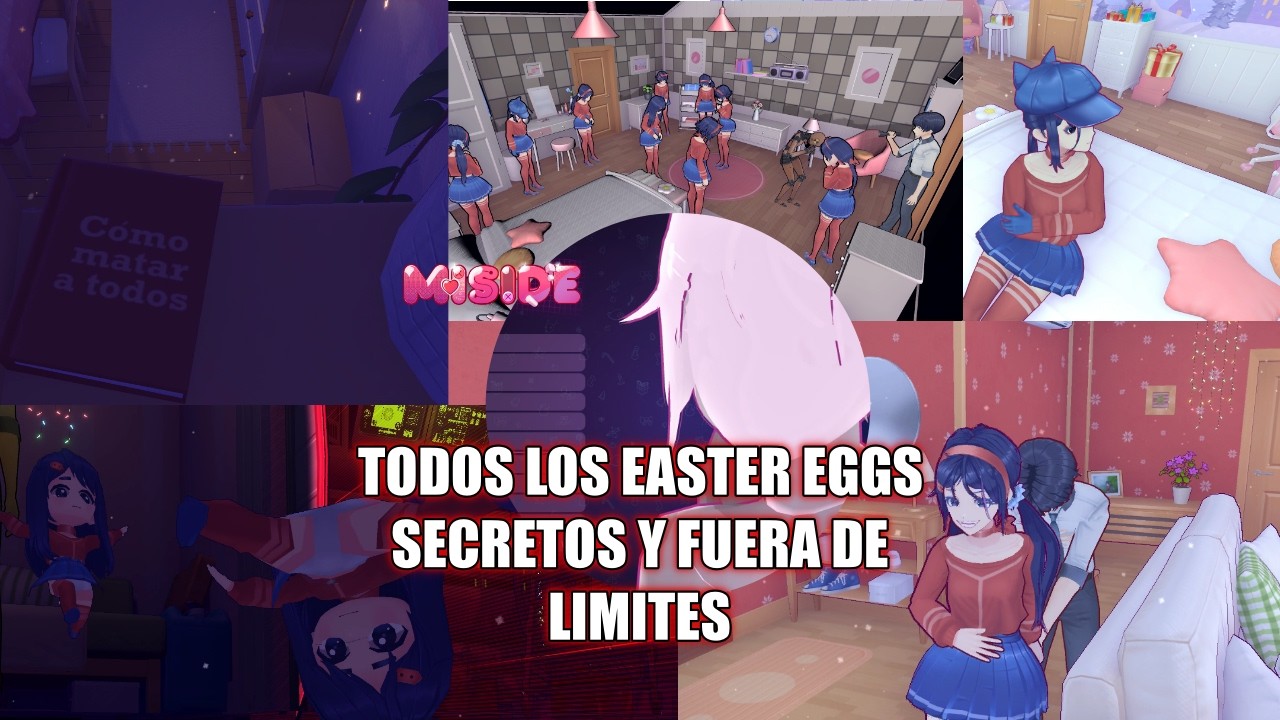 TODOS los EASTER EGGS, SECRETOS Y GLITCHES DE MiSide - YouTube
