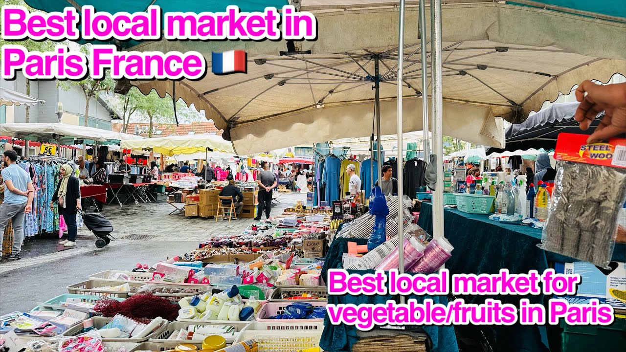 Best Local orसस्ता market for Vegetable & Fruits In Paris/France🇫🇷# ...