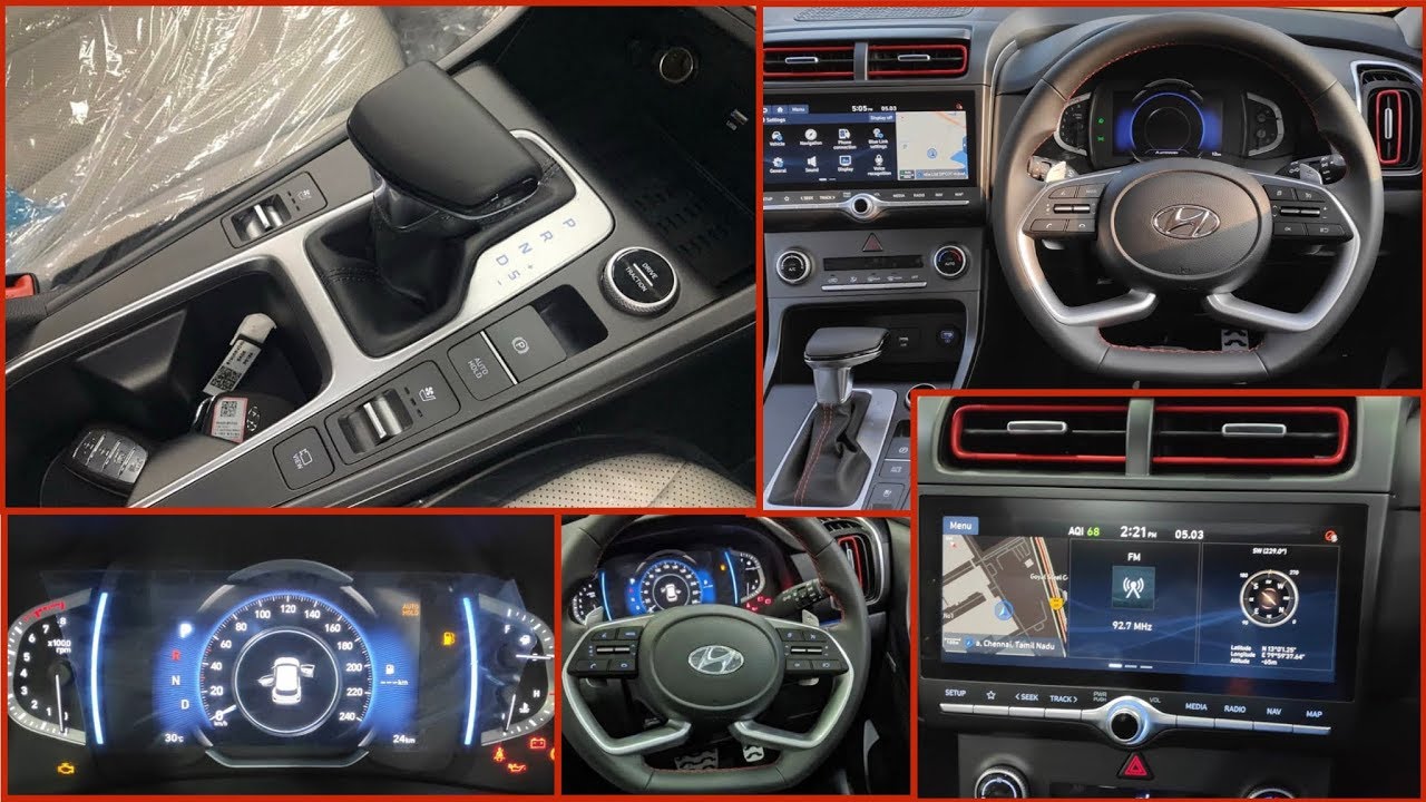 Creta 2020 Digital instrument cluster, Electric Parking Brake | Creta ...