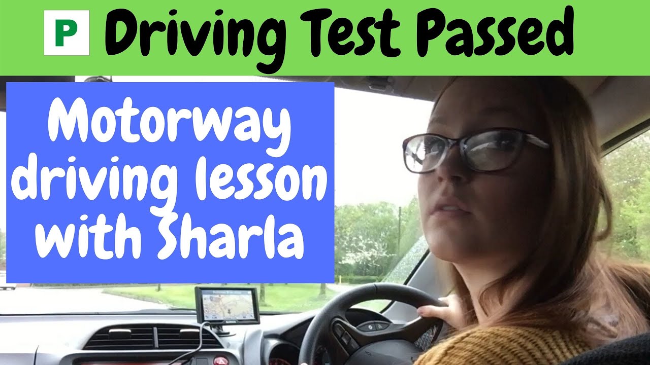 Motorway Driving Lesson With Sharla - YouTube