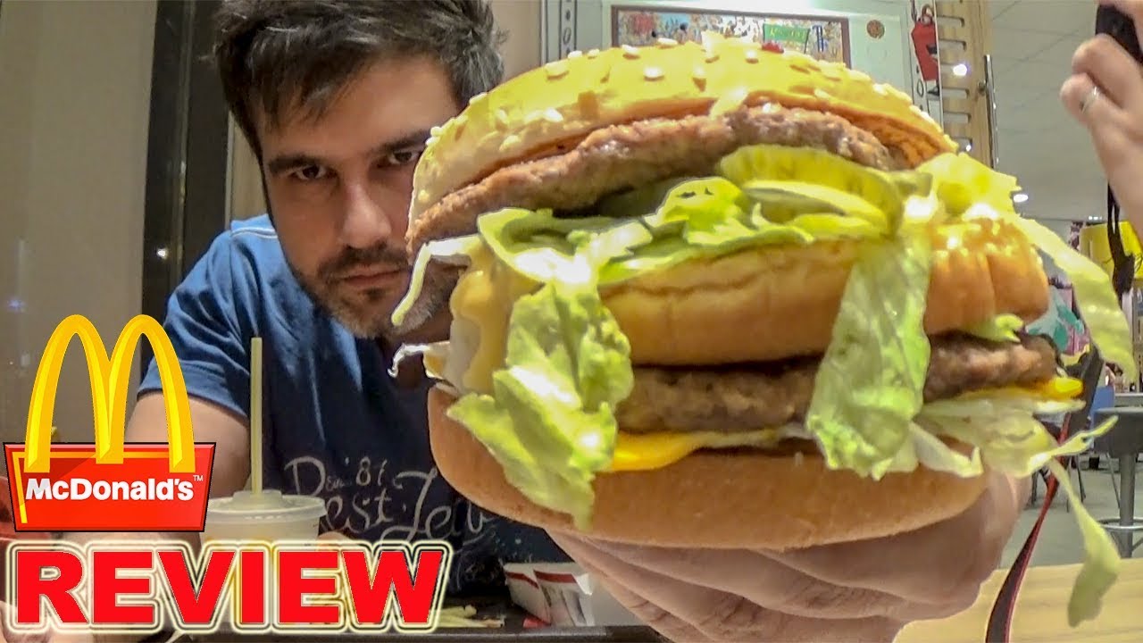 Δοκιμάζοντας Το Big Mac Από Τα McDonald's (Bic Mac VS Double Chicken ...