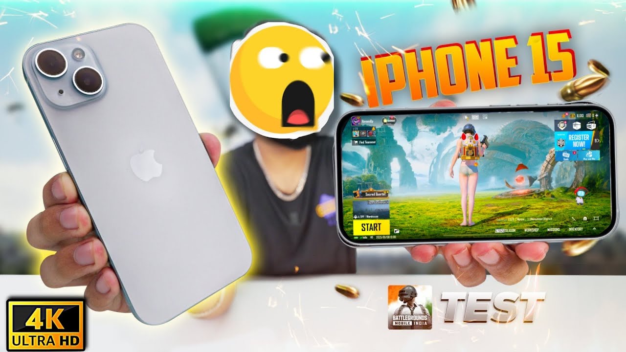 iphone 15 bgmi ultra hd graphics | iphone 15 bgmi test | iphone 15 ...