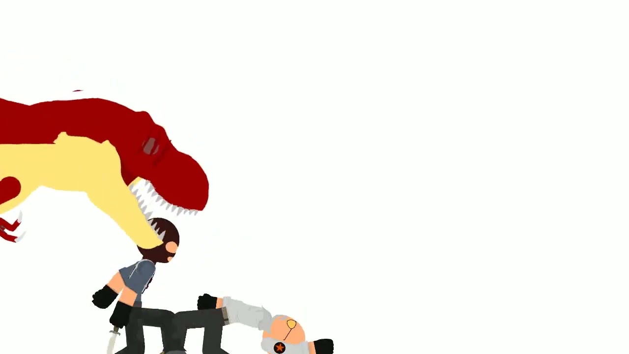 one eye t rex [dc2 test] - YouTube