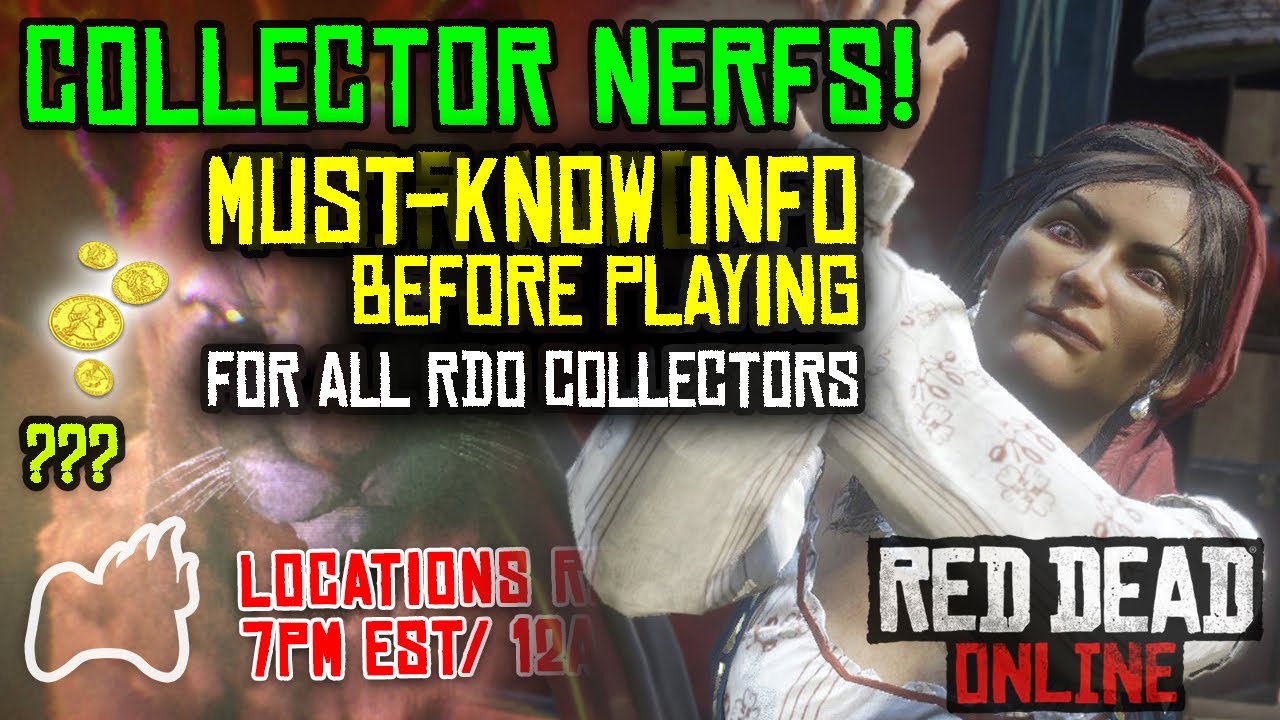 RED DEAD ONLINE NERFS Collector Role Changes Summary (Explained ...