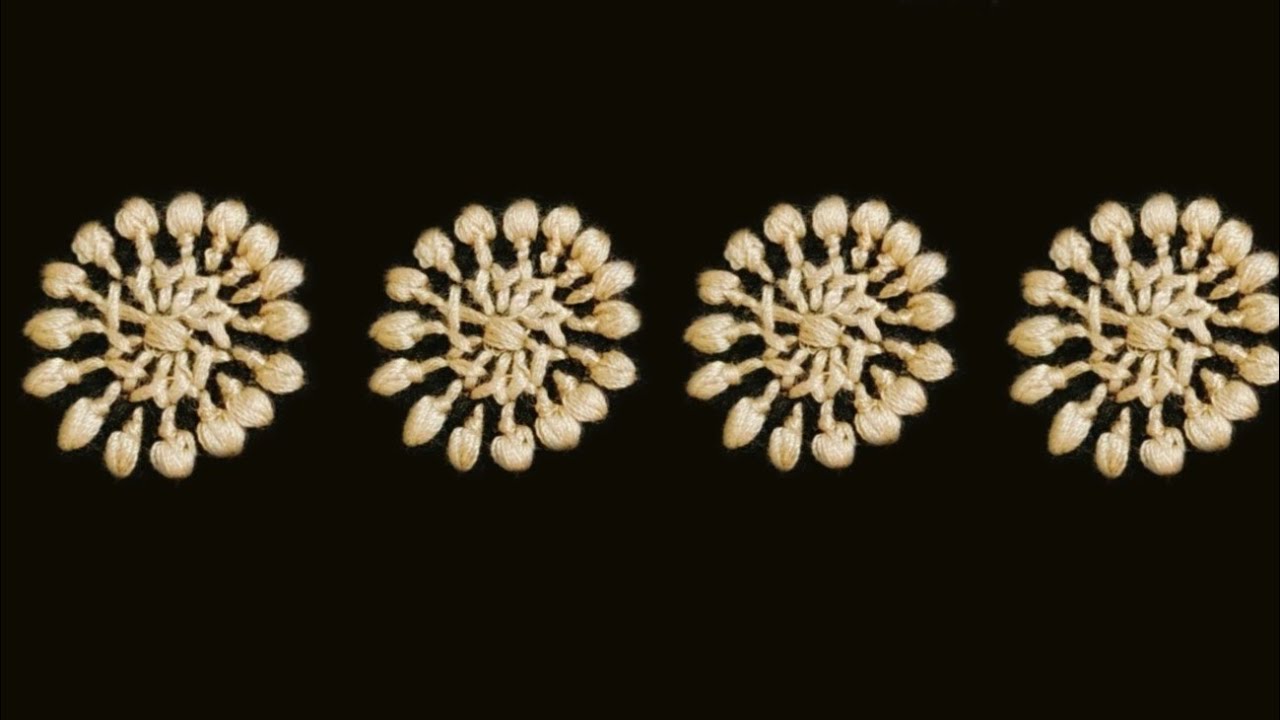 Chikankari Hand Embroidery Tutorial For Beginners, Lucknowi Chikan ...