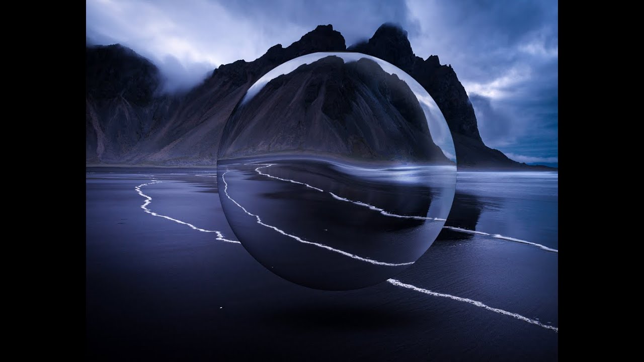 landscape distortion in photoshop - YouTube