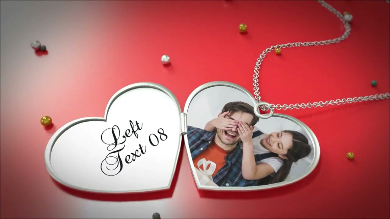 Motion Array- Heart Pendant Album -Video World || After Effects Project ...