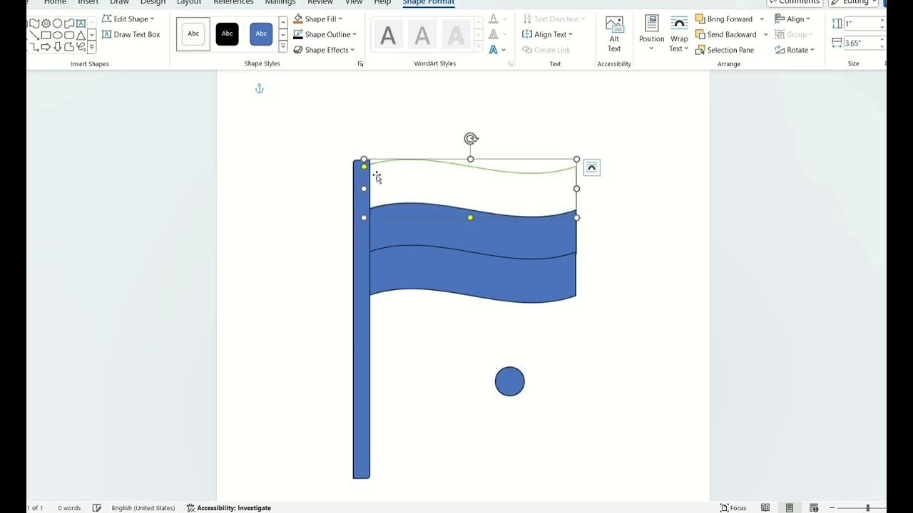 Draw indian flag in ms word/ ms word pe indian flag kaise banaye # ...