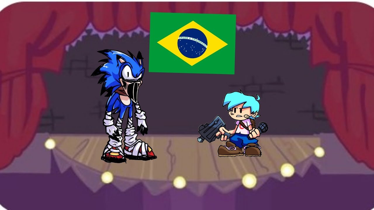 dublando mod do Sonic corrompido pibby fnf - YouTube