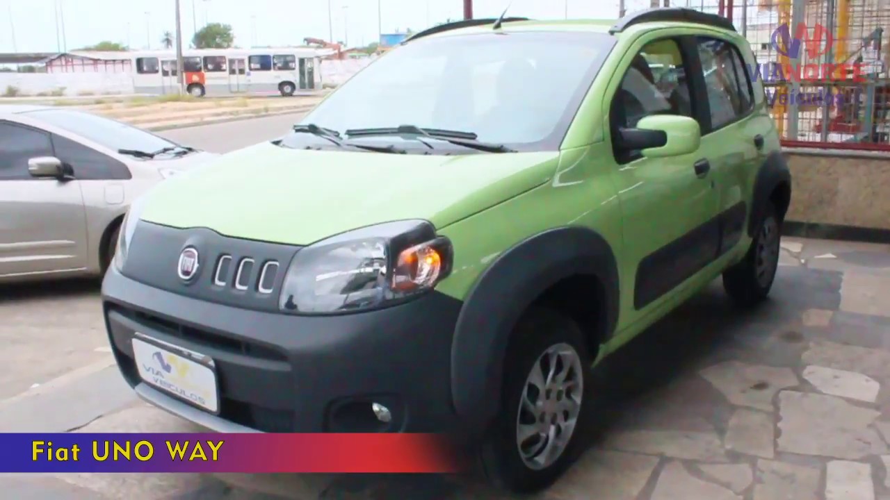 VENDIDO! Fiat UNO WAY 1.0 Flex - YouTube