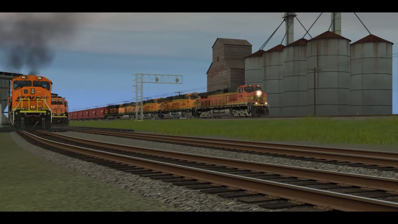 4 BNSF trains | Trainz A New Era - YouTube