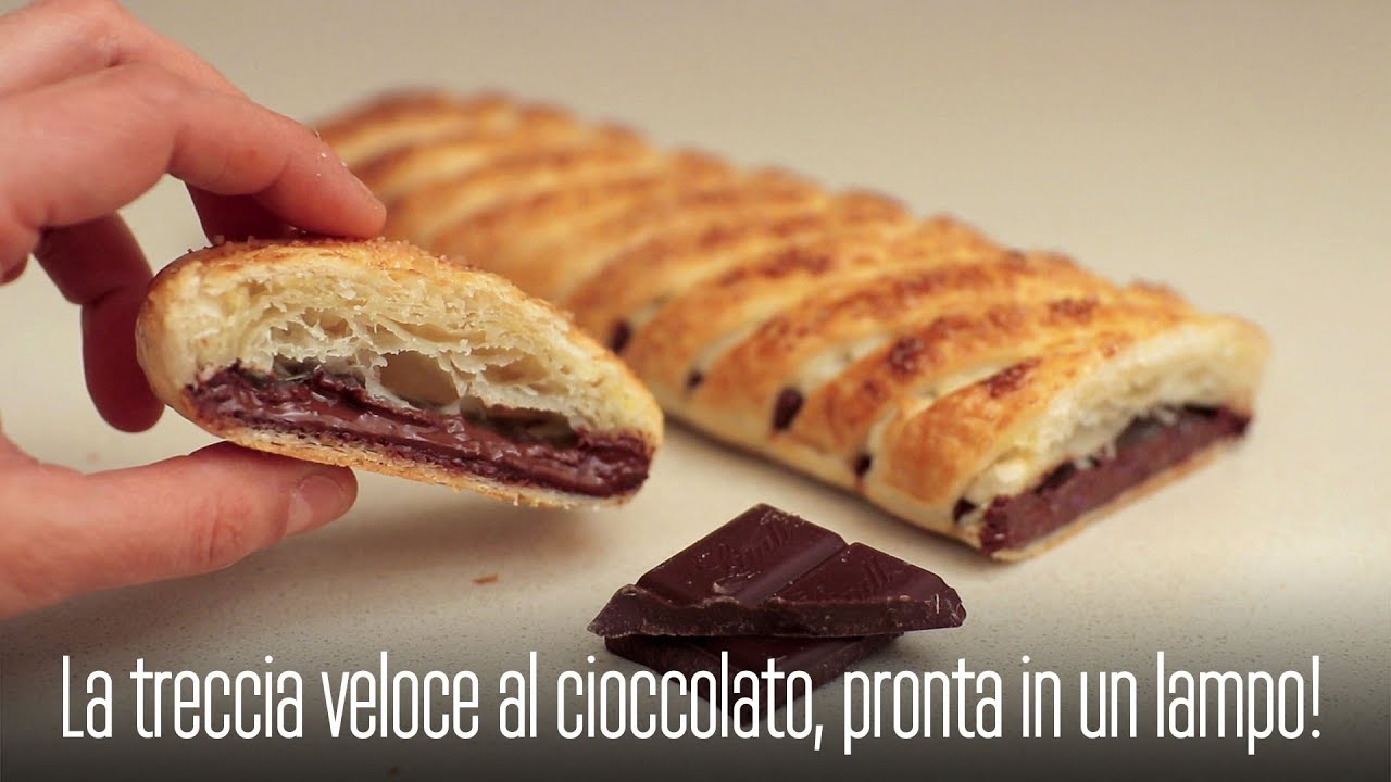 LA TRECCIA VELOCE AL CIOCCOLATO, UN DOLCE PERFETTO DA PREPARARE ALL ...