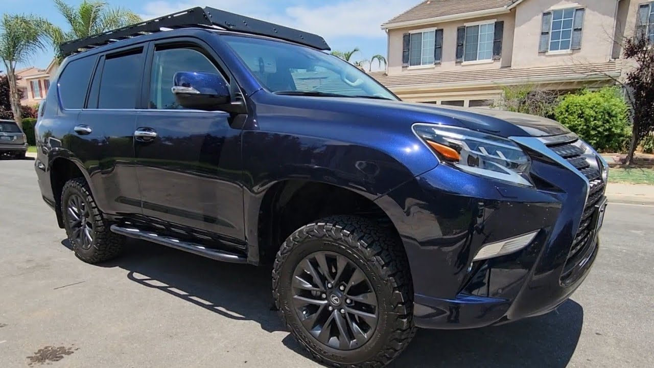 Lexus GX 460 Custom Rocksliders install - YouTube