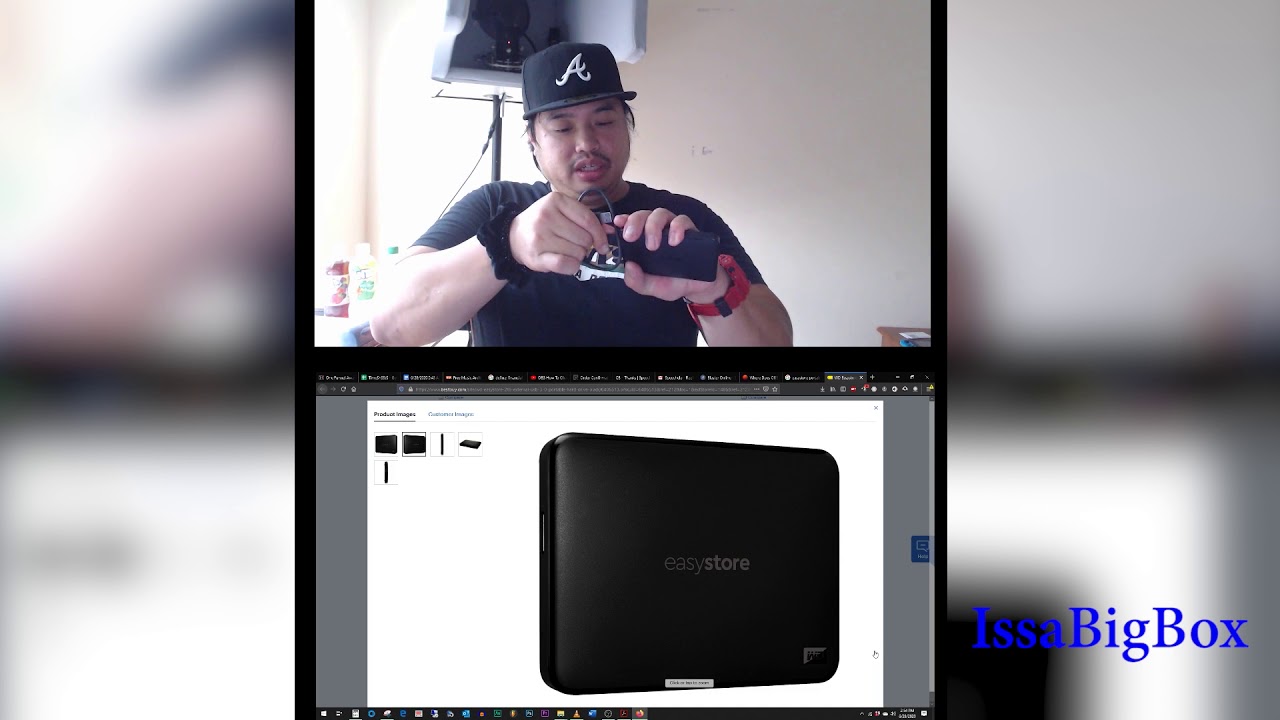 [UNBOXING] WD Easystore 2TB External USB 3 0 Portable Hard Drive Black ...