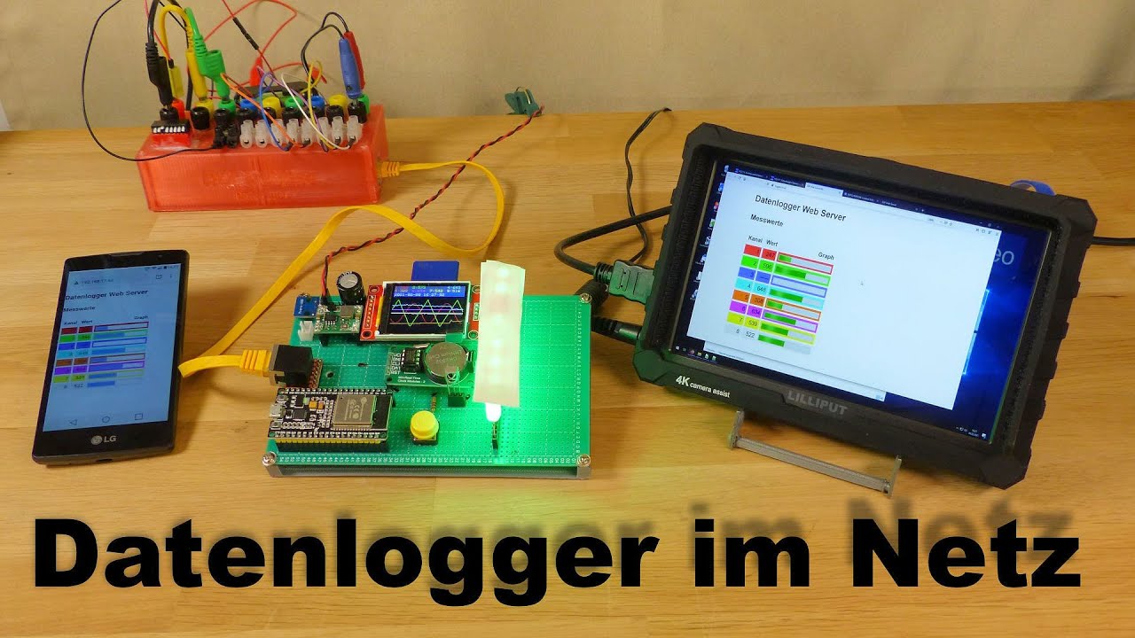 Datenlogger im Netz - HIZ321 - YouTube