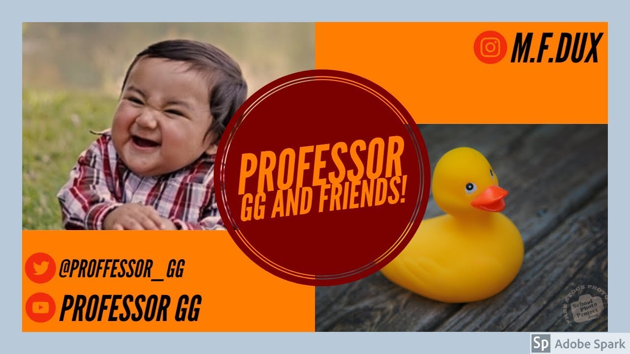 Professor GG and friends ep 1! - YouTube