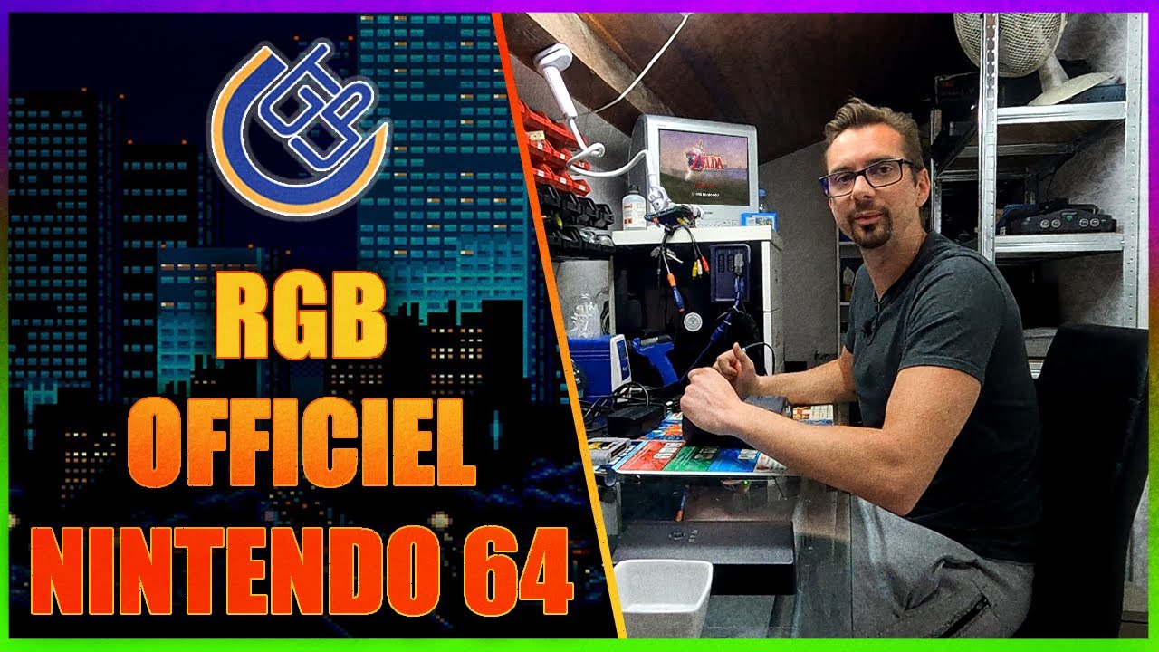 [GTU] MOD RGB OFFICIEL NINTENDO 64 - TutoFR - YouTube