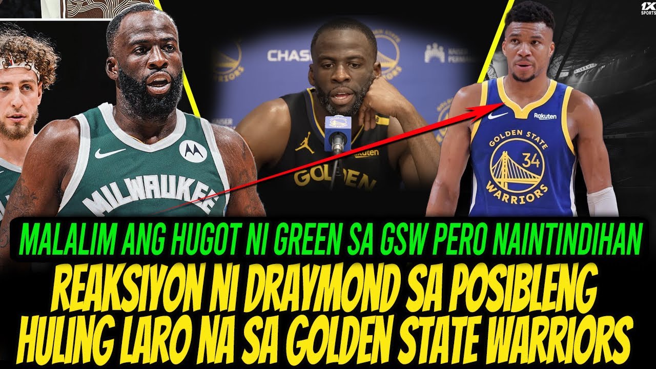 NAKAKALUNGKOT ANG INTERVIEW NI GREEN SA WARRIORS SA POSIBLENG HULING ...
