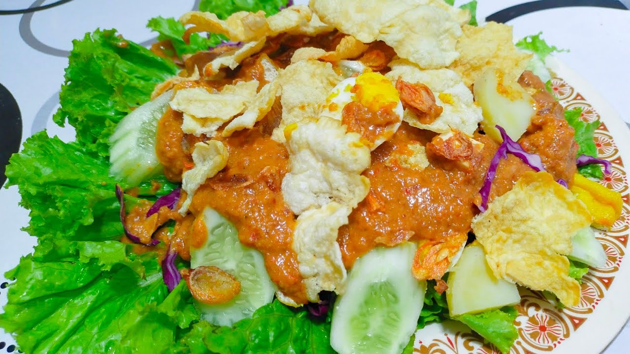 Gado Gado Pengantin Segar dan Sehat - YouTube