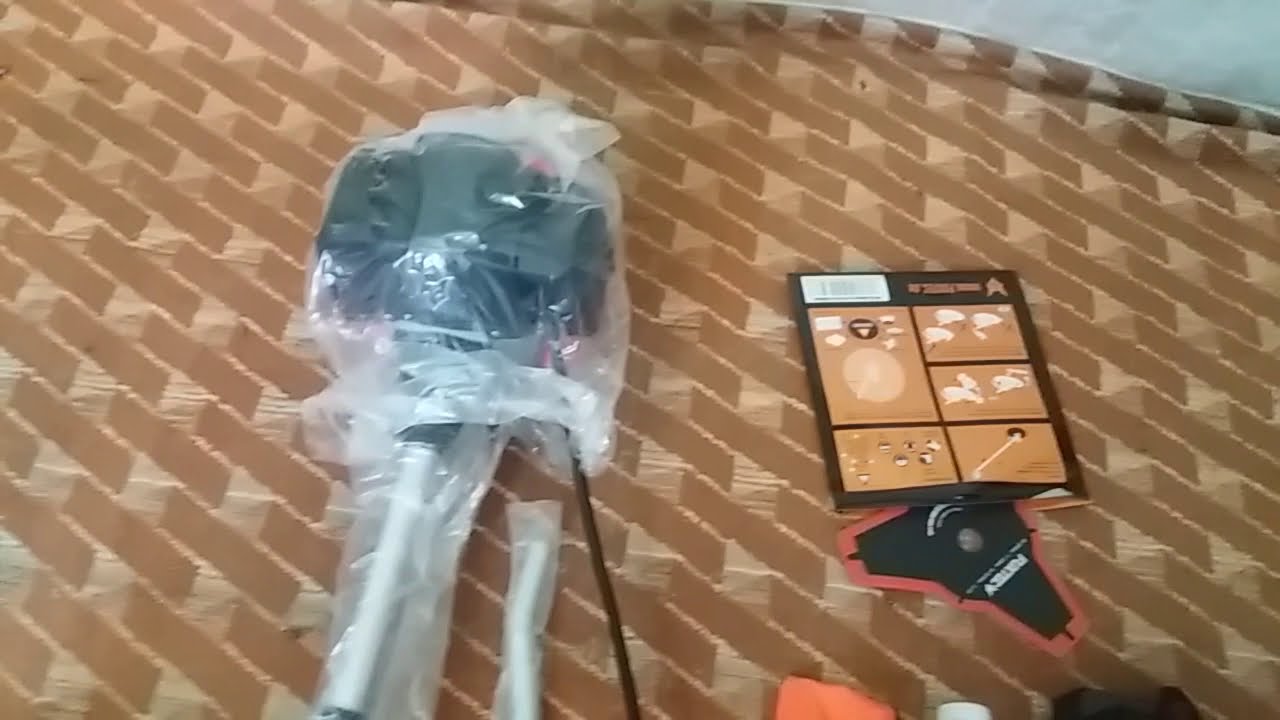 Unboxing Motocoasa Fuxtec 52cc, !(partea2-a) ! - YouTube