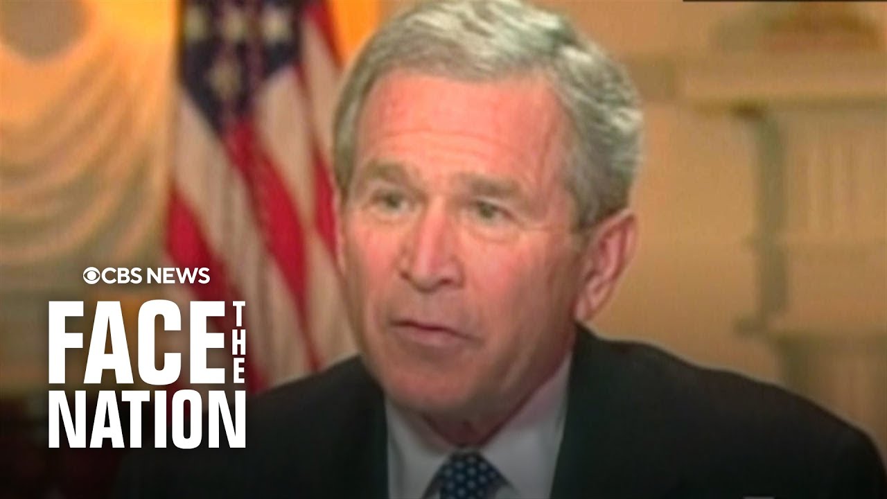 From the archives: President George W. Bush on "Face the Nation" in ...
