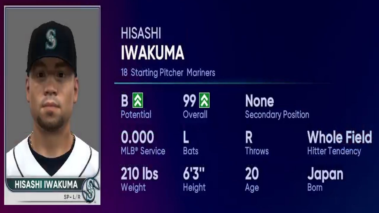 How To Create Hisashi Iwakuma MLB The Show 22 - YouTube