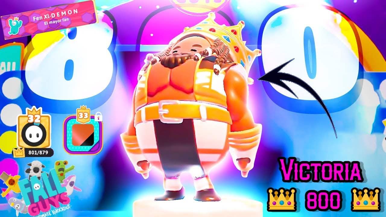 👑VICTORIA 800 EN FALL GUYS *CON LOS PANAS GATO Y CRISTOBAL* 👑 - YouTube