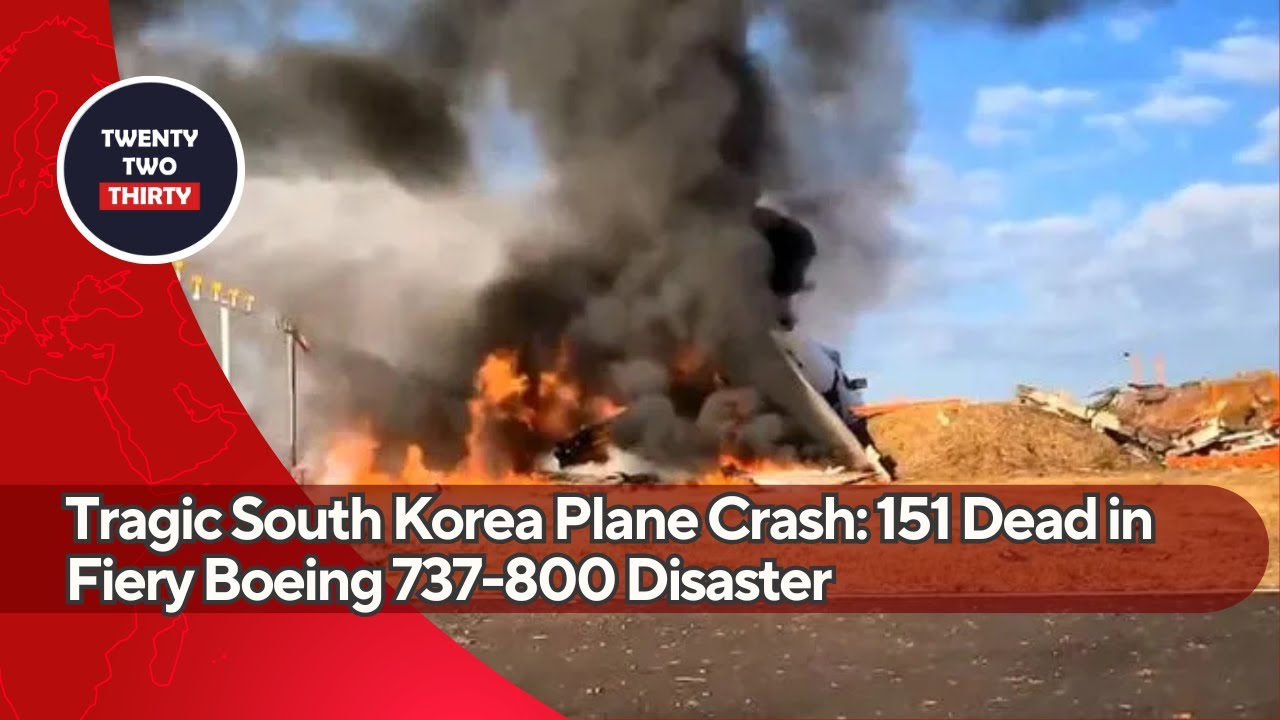 Tragic South Korea Plane Crash: 151 Dead in Fiery Boeing 737-800 ...
