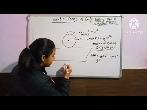 Kinetic Energy of A body Rolling On A Horizontal Plane -15 || With ...