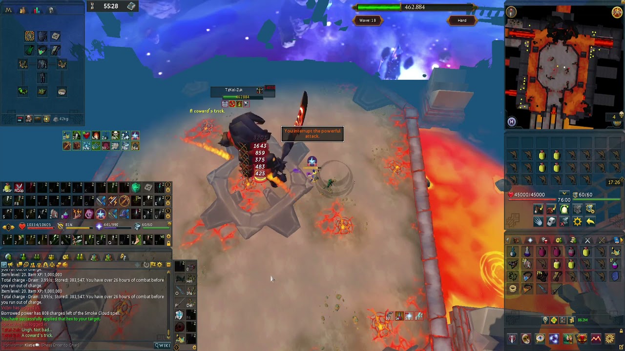 Day 1 Hard Mode Zuk - YouTube