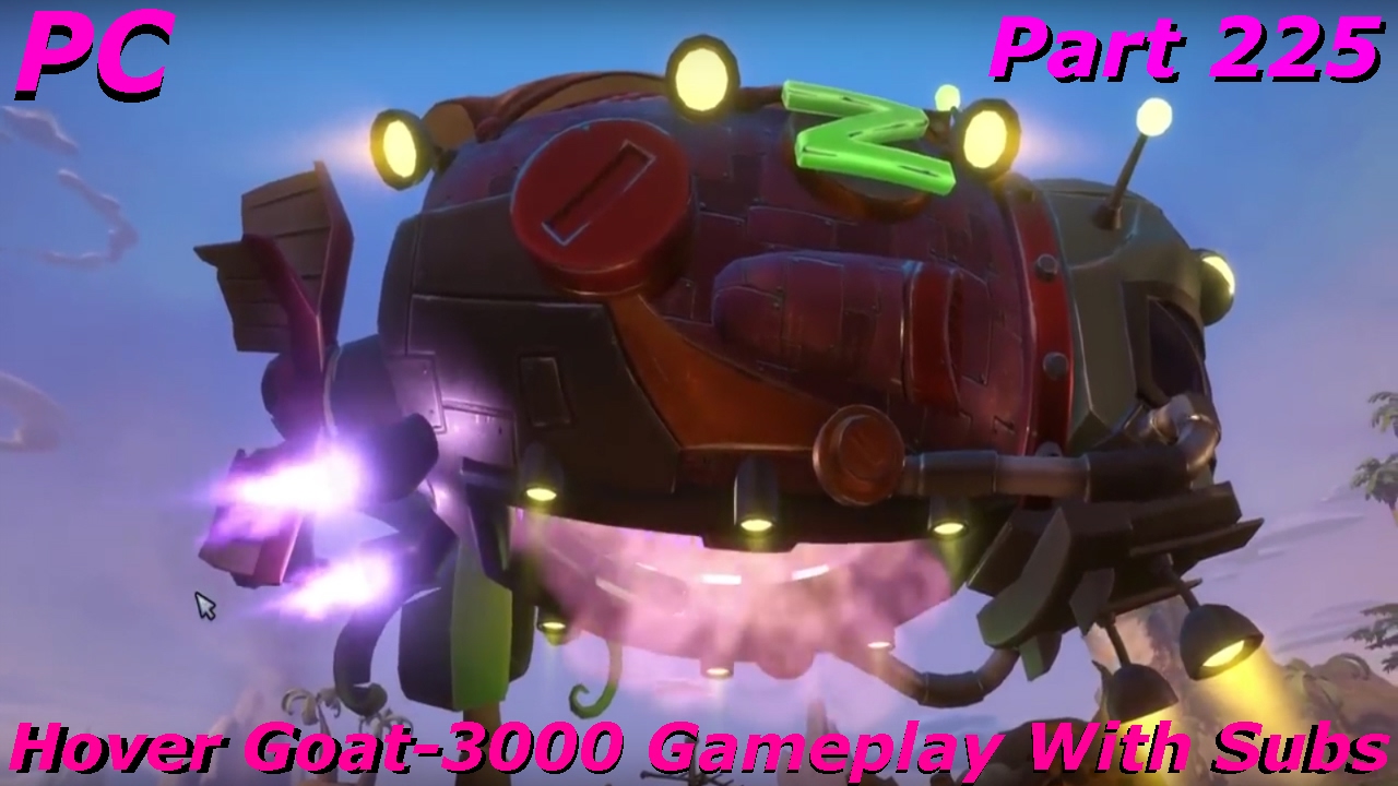 PVZ Garden Warfare 2 - Hover Goat-3000 Gameplay On Graveyard Ops With ...