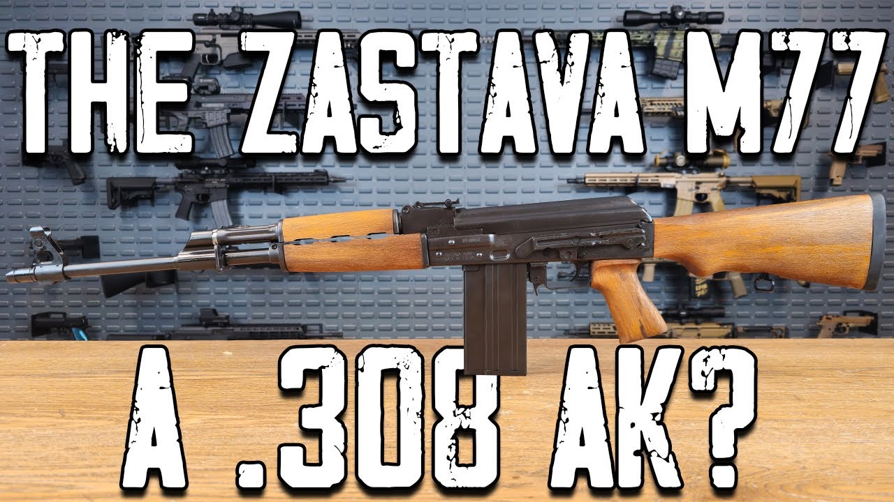 The Zastava M77 (A .308 AK) - YouTube