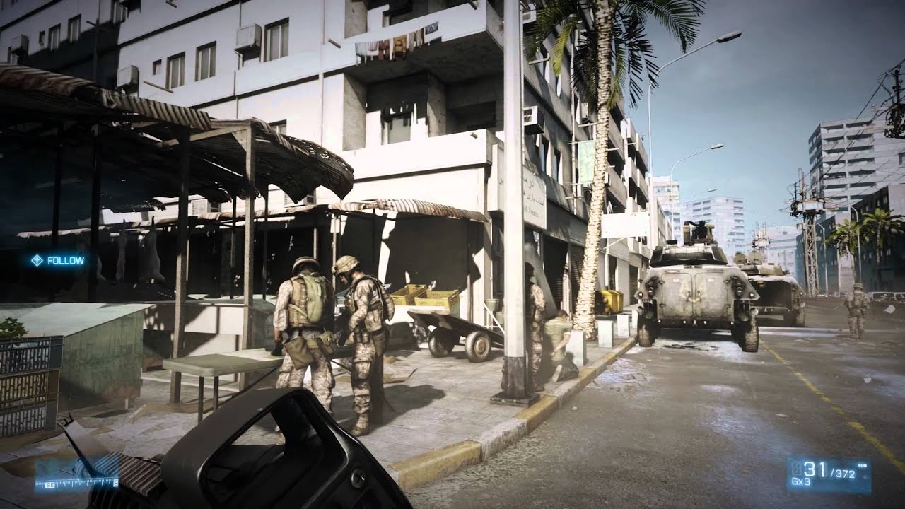 Battlefield 3 PC Graphics on Ultra Settings - YouTube
