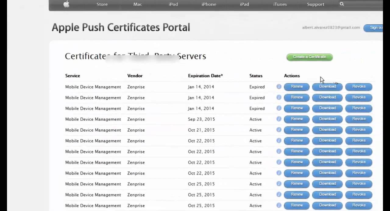 Citrix XenMobile APPLE APNS Signing Tool - YouTube