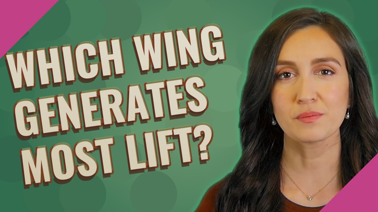 Which wing generates most lift? - YouTube