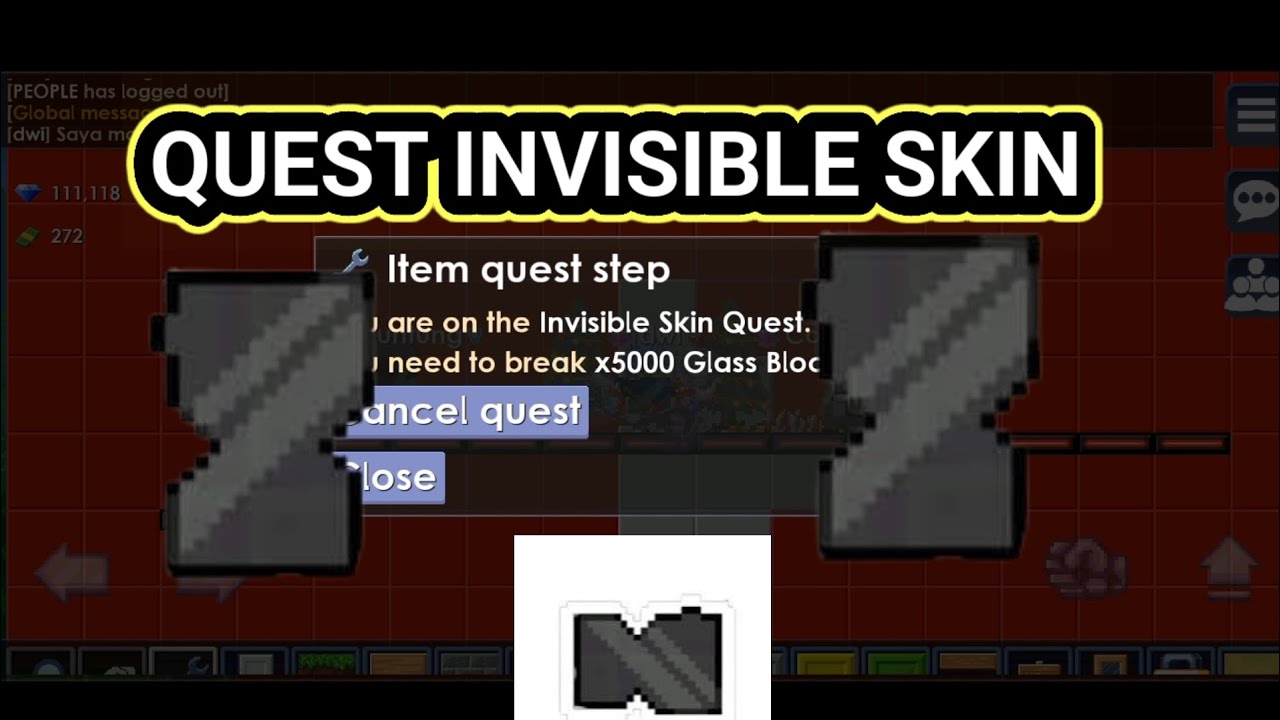 ROAD TO INVISIBLE SKIN! PART 1 BREAWORLDS - YouTube