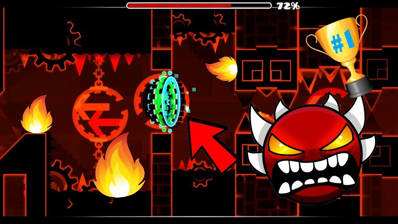 Top 5 Best HELL DEMONS in GD | Jaime X - YouTube