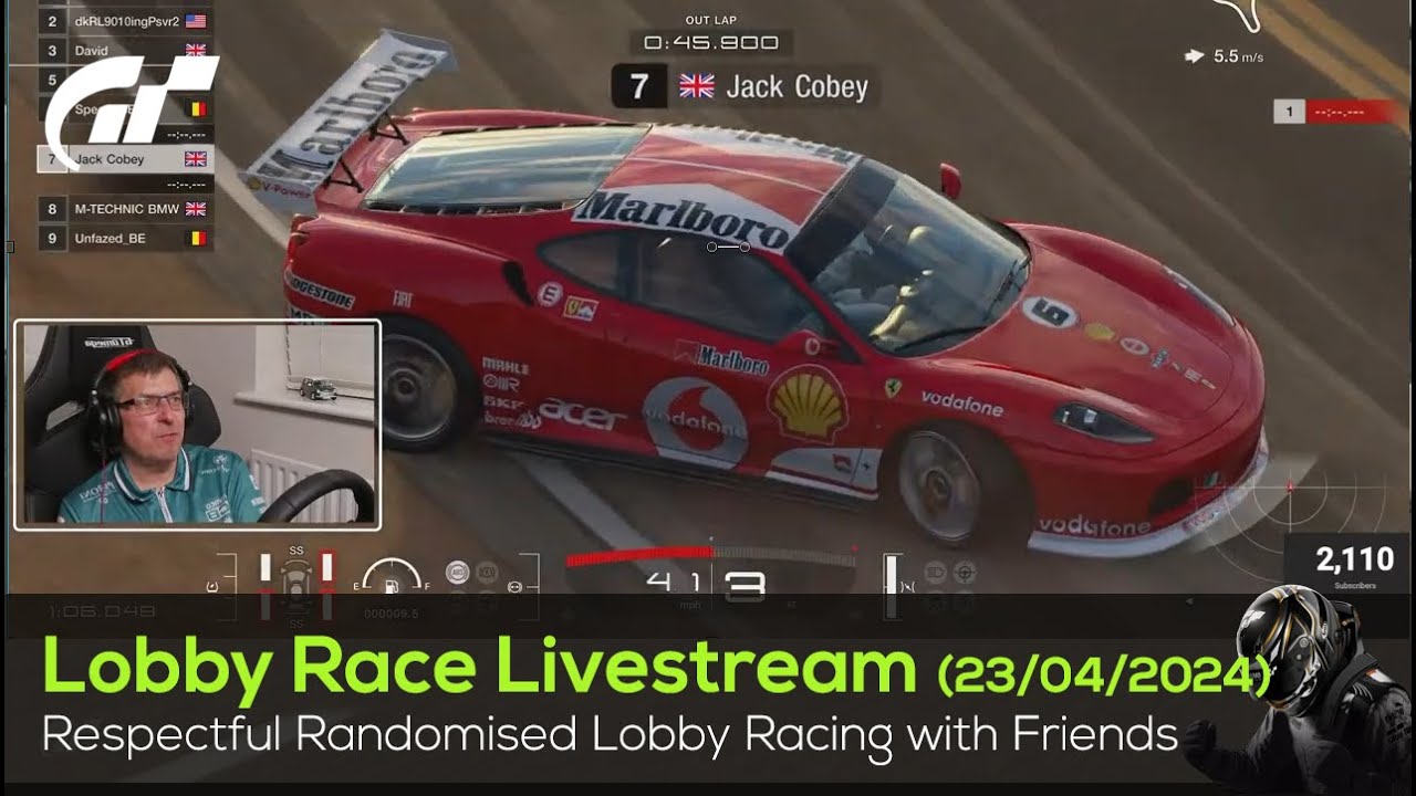 Respectful Lobby Racing with friends - (23/04/2024) - #granturismo7 ...