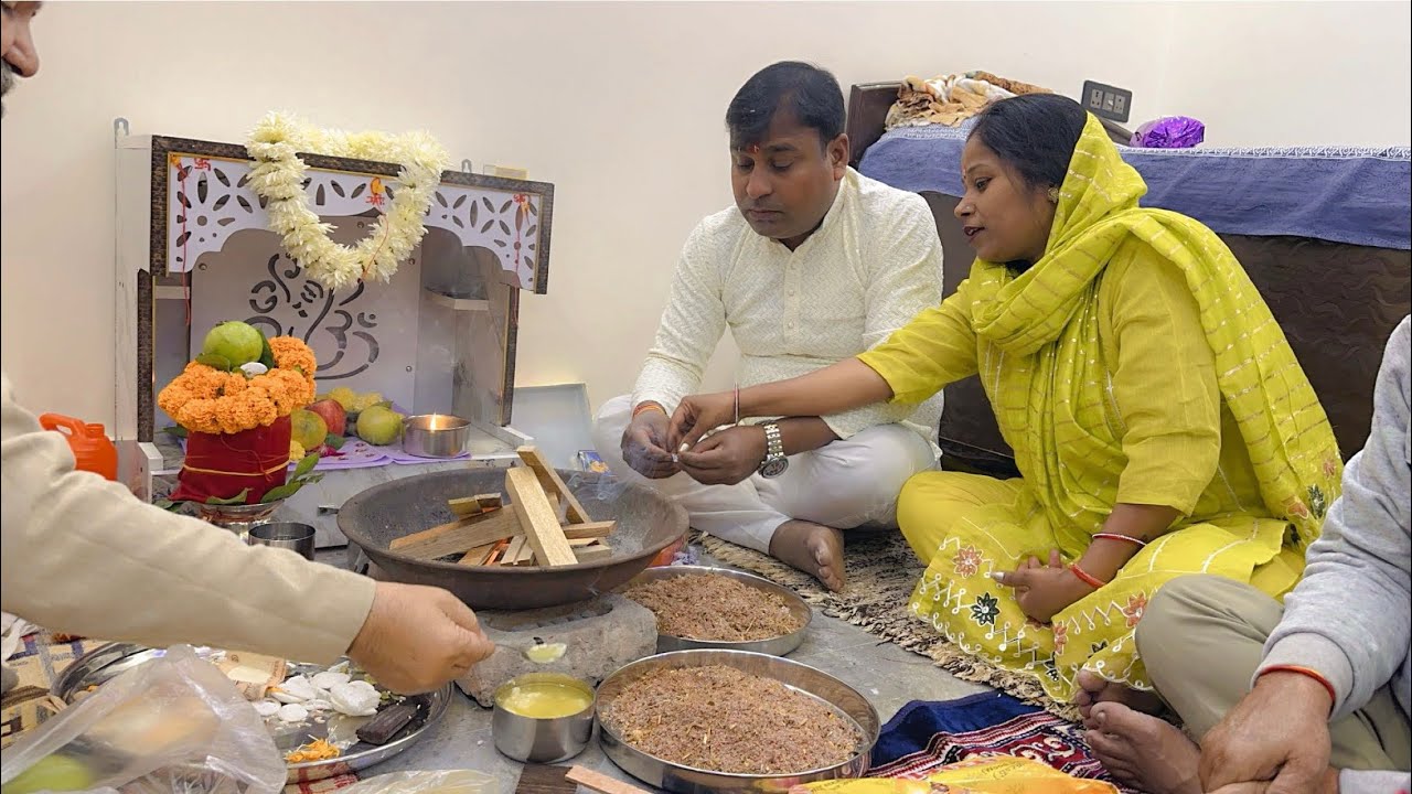 Naye Ghar ka Greh Pravesh 🧿 ️ | kavitavlog13 | kavita vlog13 | - YouTube