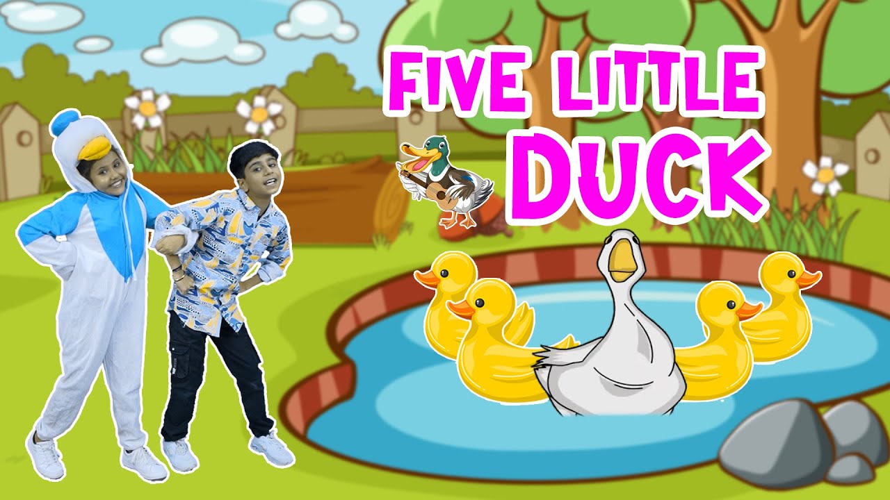 Five Little Ducks | Kids Songs | Joo Joo Kids - YouTube