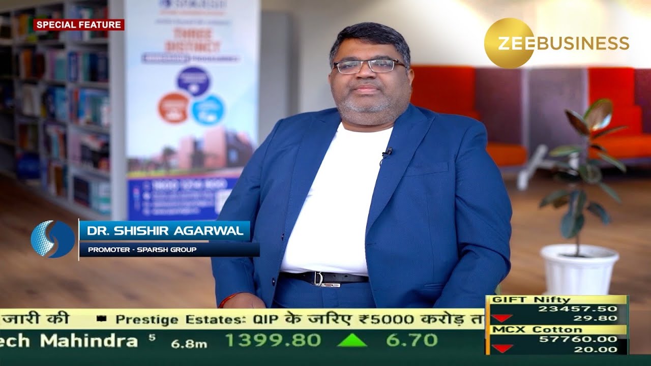 Dr. Shishir Agarwal: Promoter Sparsh Group | Sparsh Global Business ...