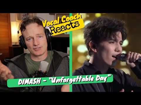Vocal Coach REACTS - DIMASH - Unforgettable Day Димаш Құдайбергенов Ұмытылмас күн (Miss world 2018)