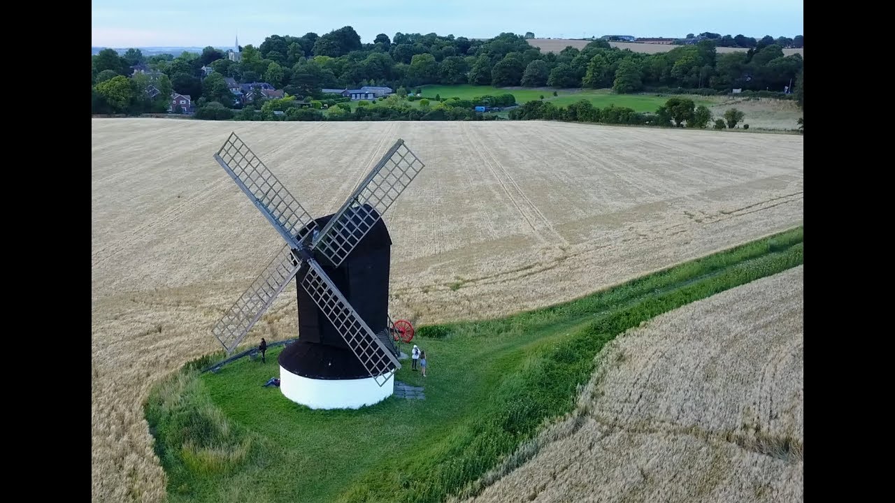 Landscape Photography Pitstone Windmill, Buckinghamshire. (With Drone ...