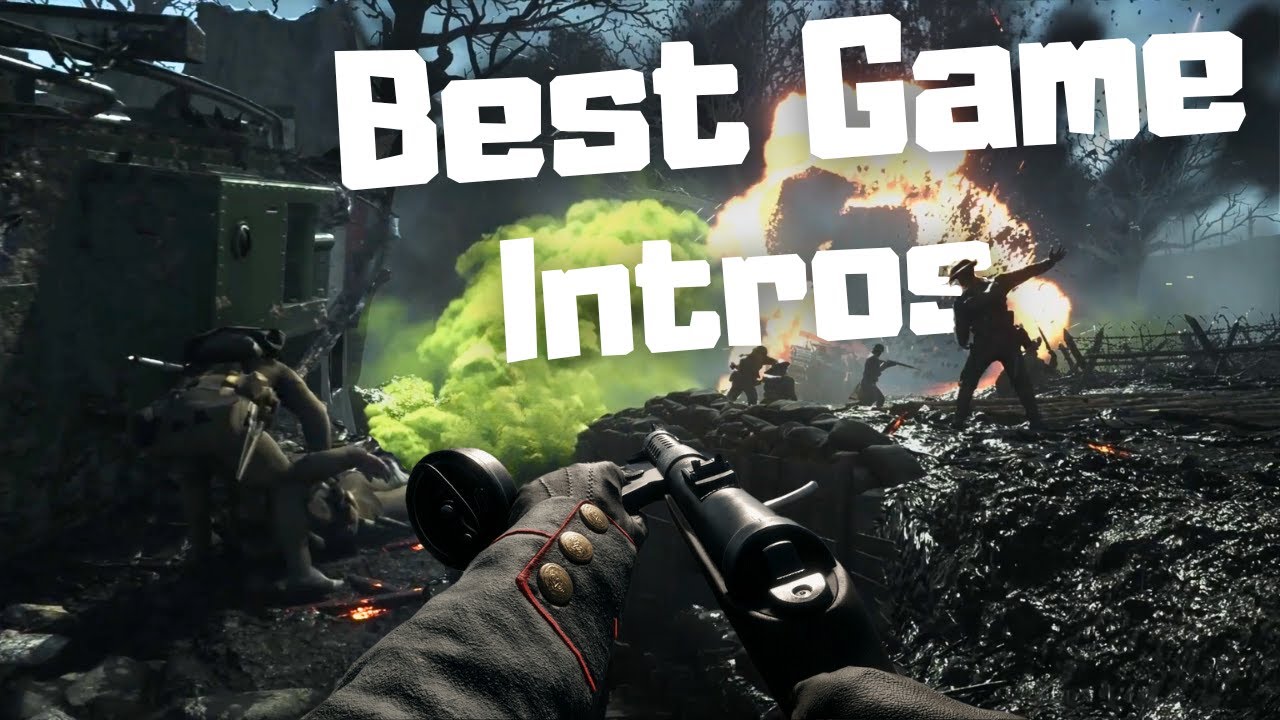Top 10 Games with AWESOME Intros!! - YouTube