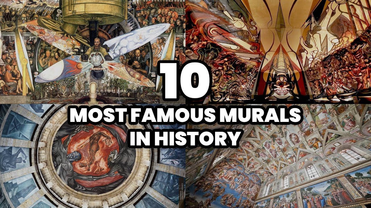The 10 most FAMOUS MURALS in the HISTORY of the WORLD (2025) - YouTube