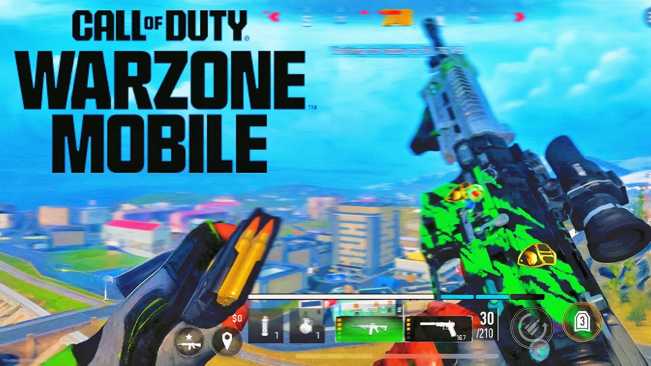 WARZONE MOBILE | HDR Graphics | GamePlay☠️🤯 - YouTube