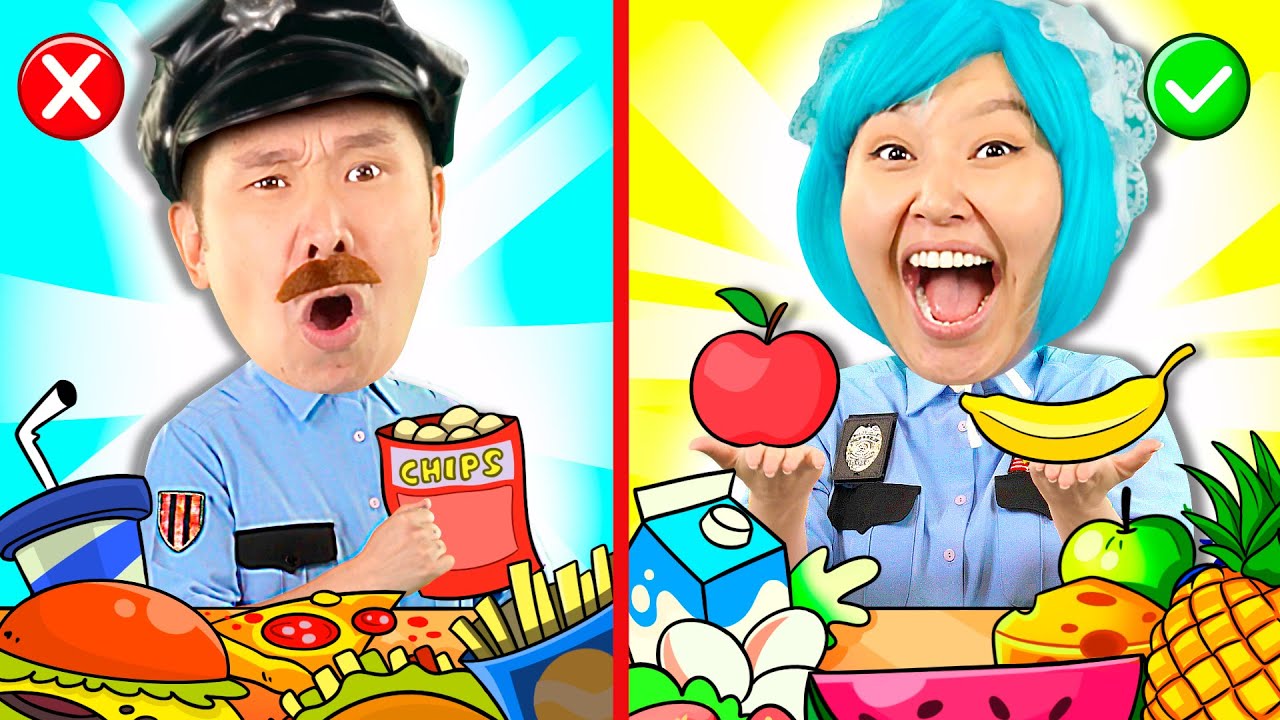 Healthy Food, Om-Nom-nom Song | Lights Kids Songs - YouTube