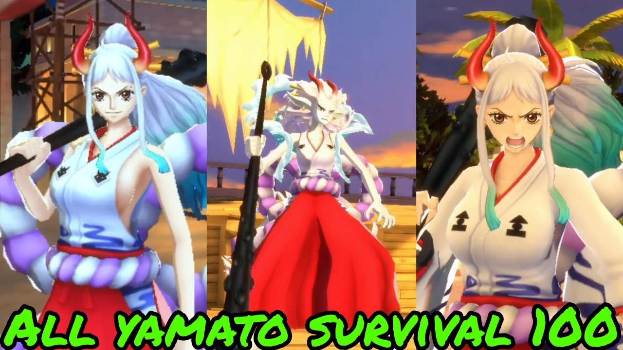 all Yamato survival 100 Gameplay in One Piece Bounty Rush | OPBR - YouTube