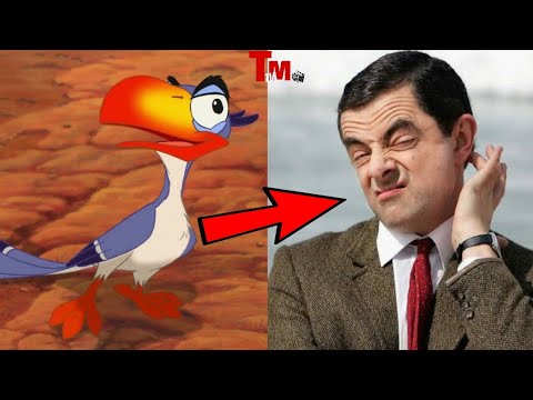 All Characters and Real Voice Actors | The Lion King (1994) - YouTube